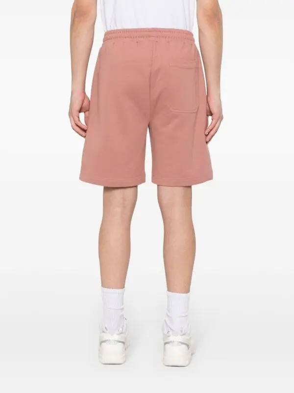 Helmut Lang Space-logo Cotton Shorts