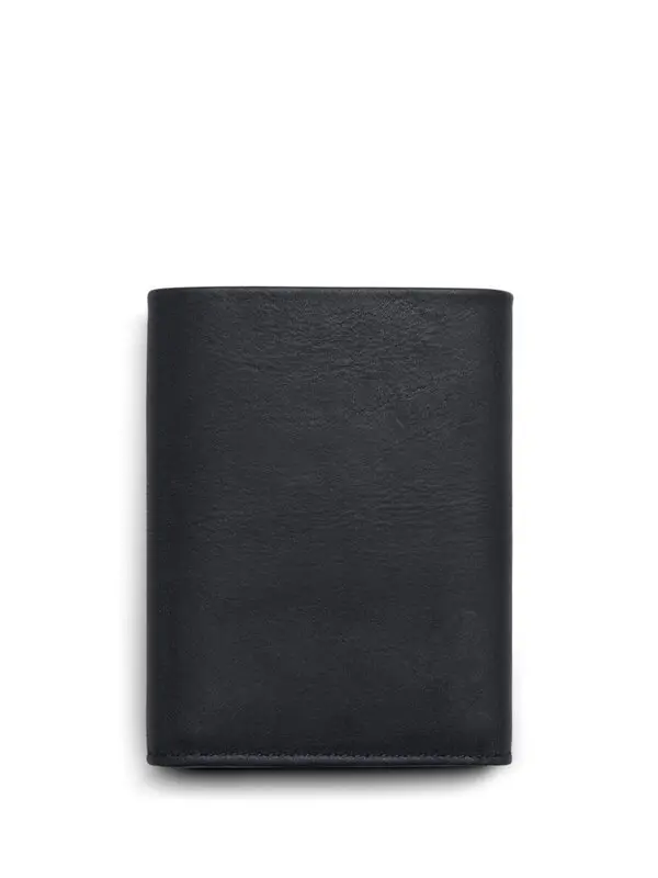 Shinola Tri-fold Leather Wallet - Black