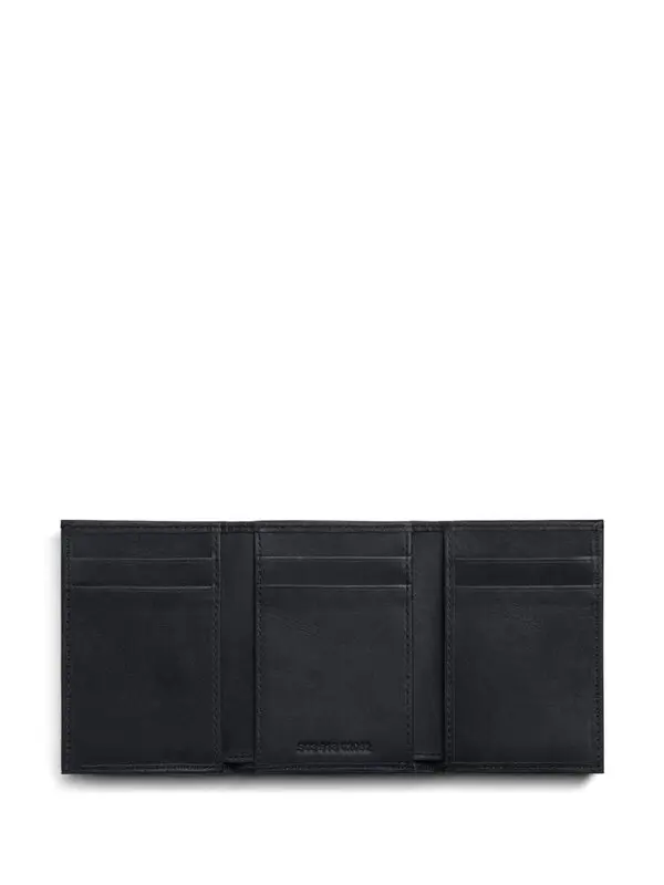 Shinola Tri-fold Leather Wallet - Black