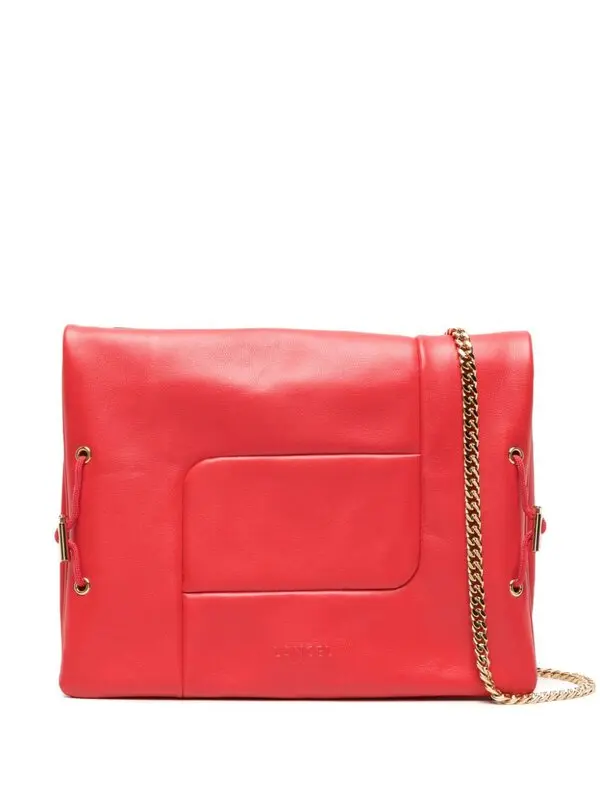 LANCEL Billie De M Flap Bag - Red