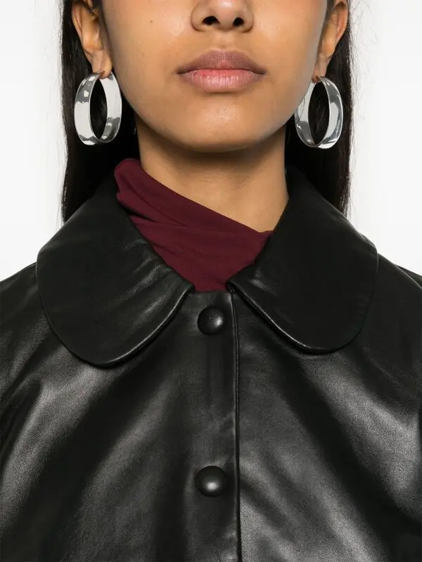 Ba&sh Mylos Leather Jacket - Black