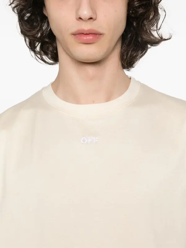 Off-White Arrows Emblem Cotton T-shirt
