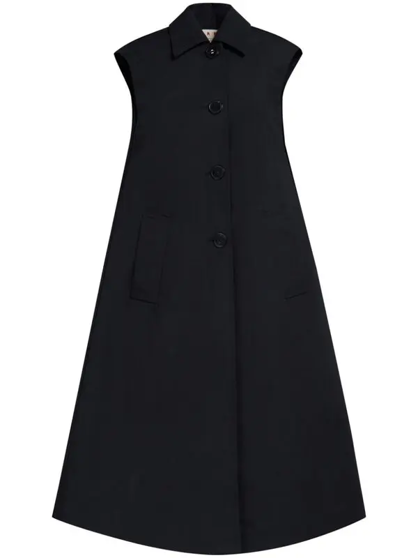 Marni Double-breasted Cotton Waistcoat