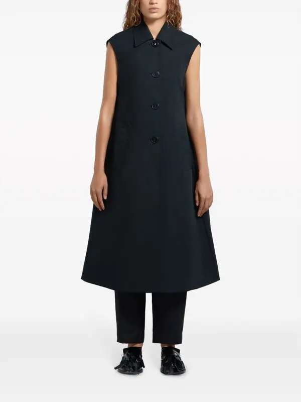 Marni Double-breasted Cotton Waistcoat