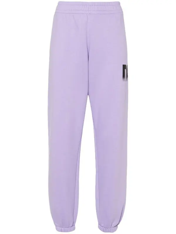 Dkny Logo-print Track Pants - Purple
