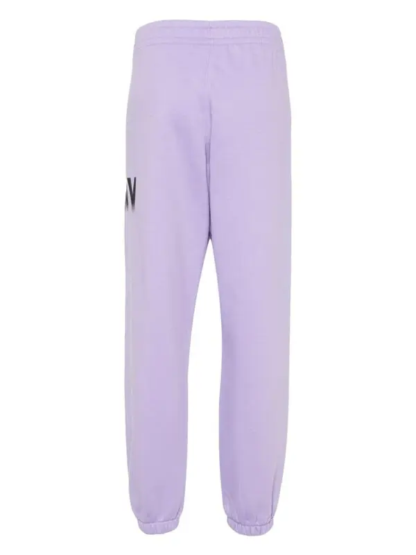 Dkny Logo-print Track Pants - Purple