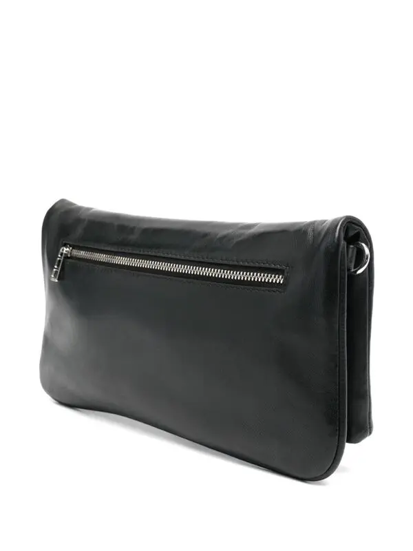 Zadig&Voltaire Rock Lucky Charms Leather Clutch