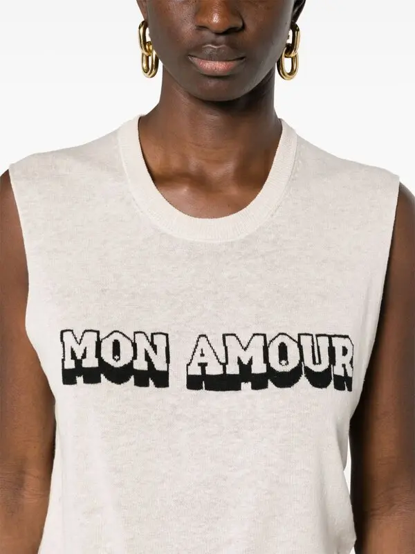 Zadig&Voltaire Nida Li Mon Amour Knitted Top