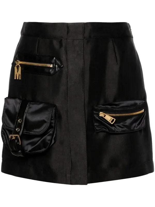 Moschino Dart-detail Mini Skirt