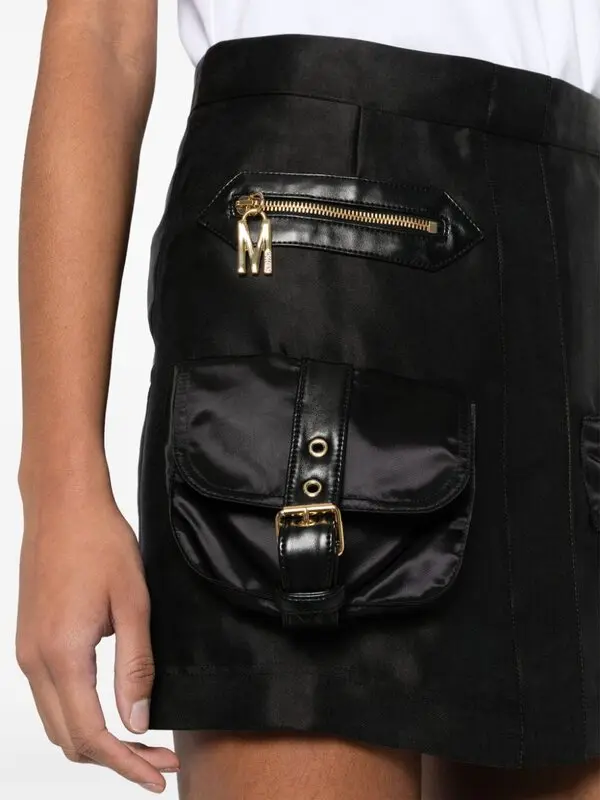 Moschino Dart-detail Mini Skirt