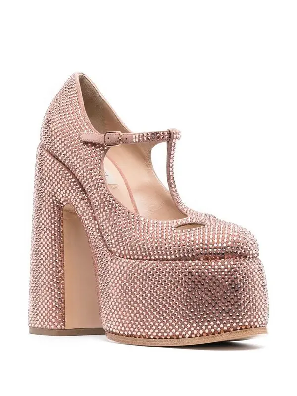 Casadei 160mm Rhinestone-embellished Pumps