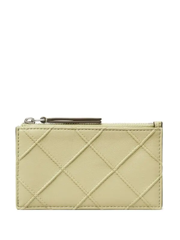 Tory Burch Fleming Soft Leather Cardholder - Neutrals