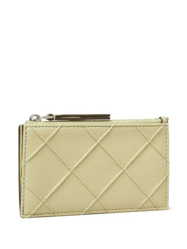Tory Burch Fleming Soft Leather Cardholder - Neutrals