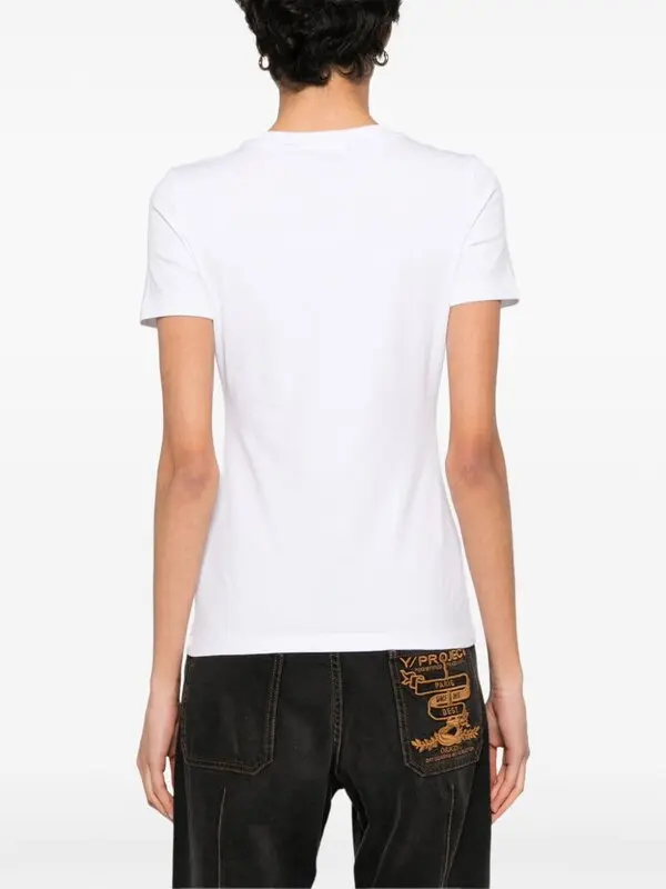 Just Cavalli Tiger Head Studded T-shirt