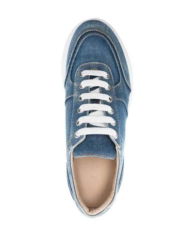 LE SILLA Claire Denim Sneakers