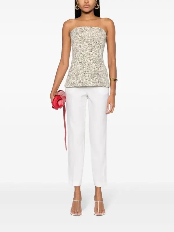 Fabiana Filippi Slim-fit Trousers - White