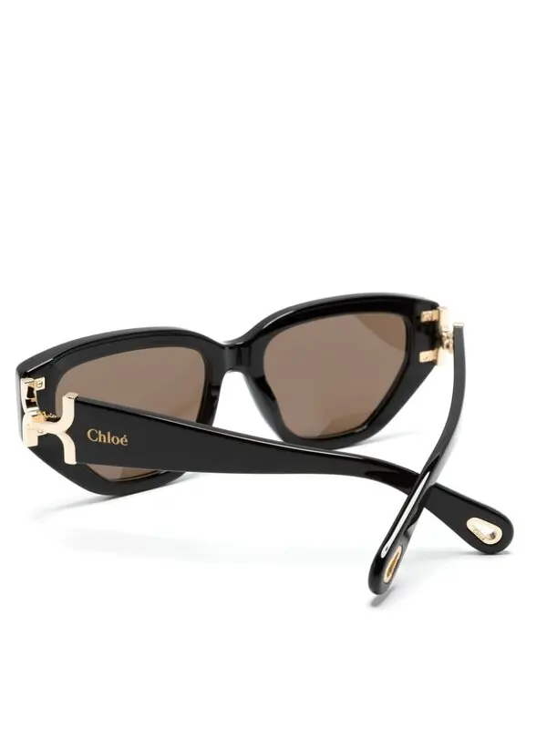 Chloé Marcie Cat-eye Sunglasses - Black