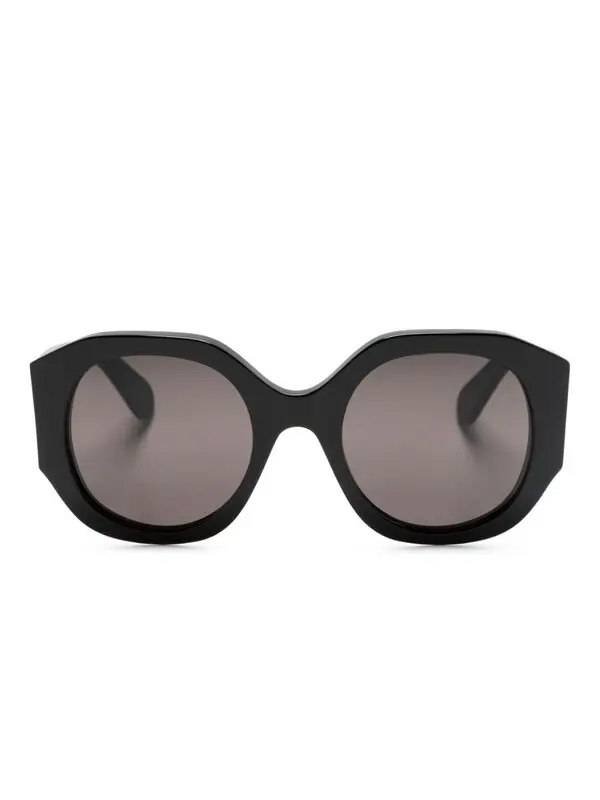 Chloé Oversized Round-frame Sunglasses - Black