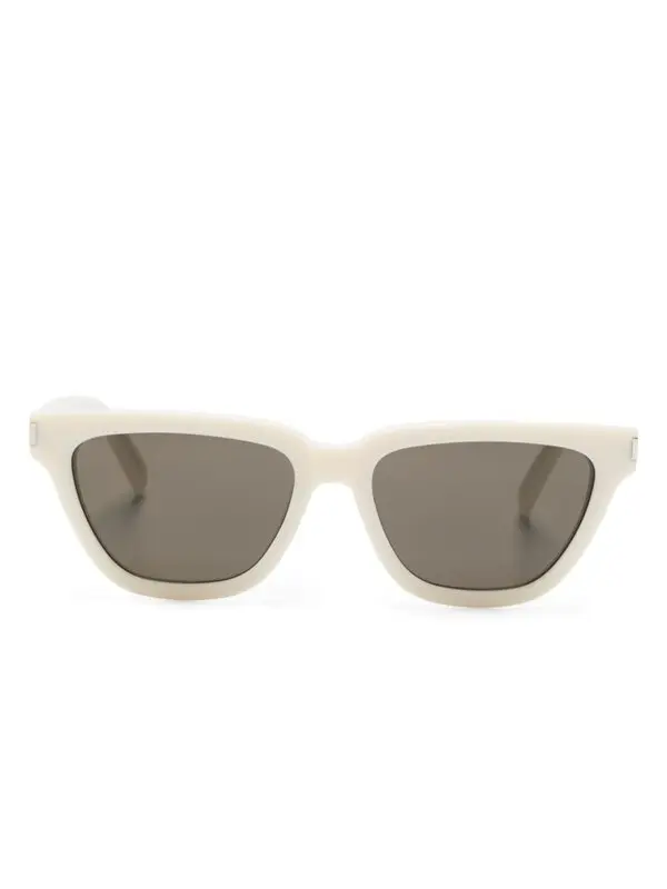 Saint Laurent Sl 462 Sulpice Butterfly Sunglasses - Neutrals