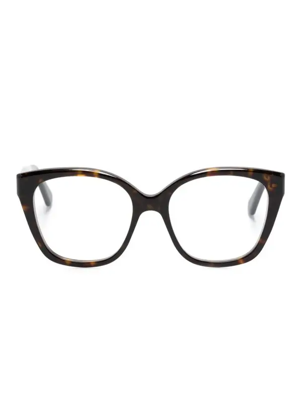 Chloé Square-frame Glasses - Brown