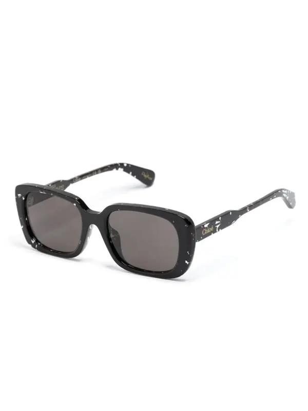Chloé Gayia Square-Frame Sunglasses In Black - 11% Off  display picture 1