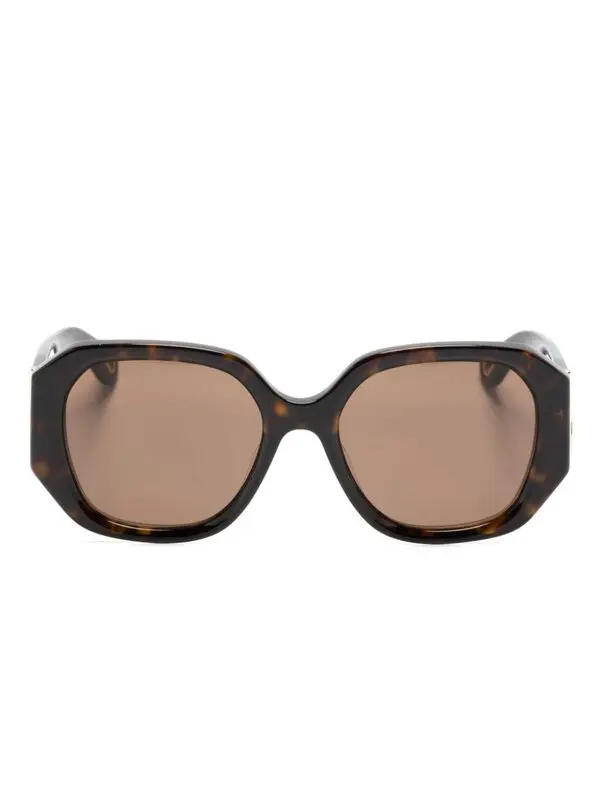 Chloé Marcie Square-frame Sunglasses - Brown