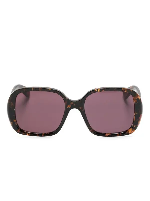 Chloé Square-frame Sunglasses - Black