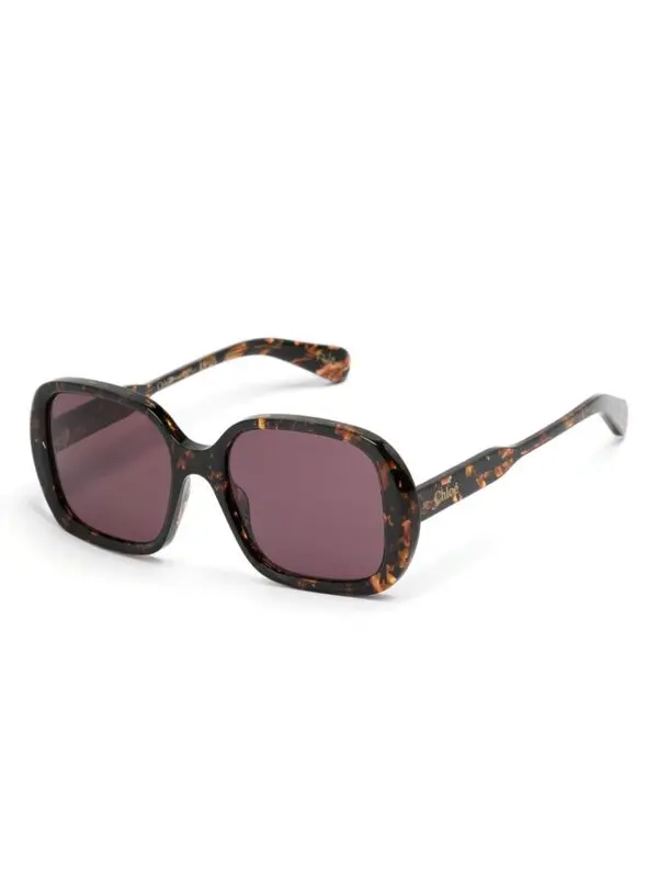 Chloé Square-frame Sunglasses - Black