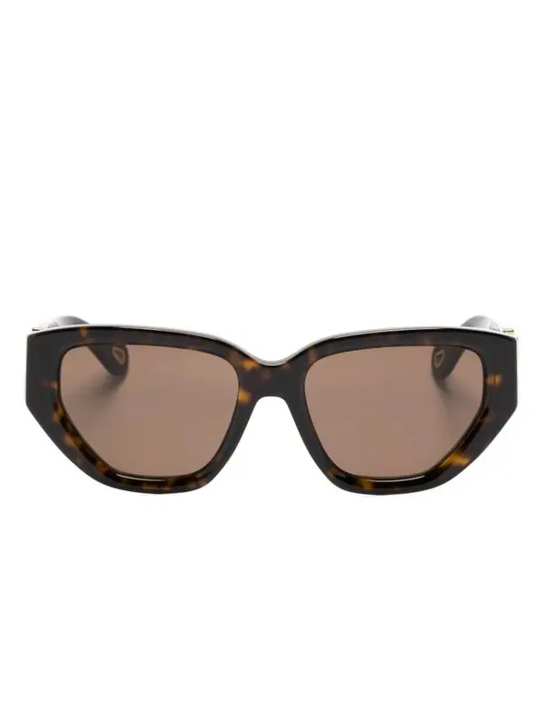 Chloé Marcie Cat-eye Sunglasses - Brown