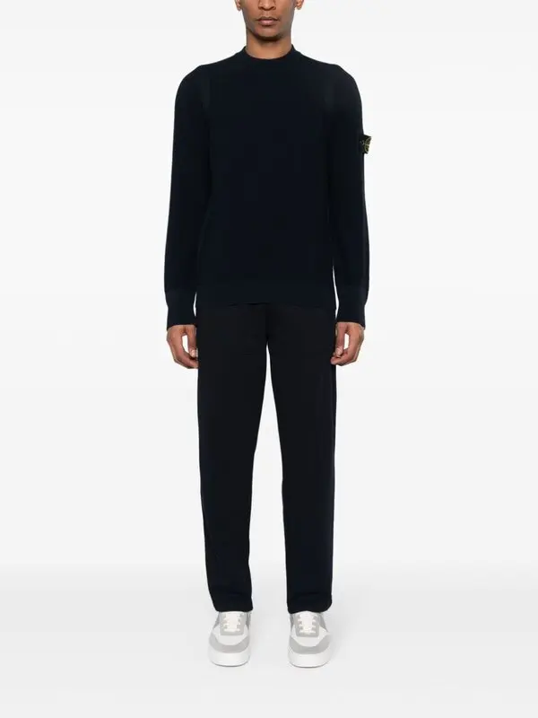 Stone Island Compass-badge Cotton Jumper