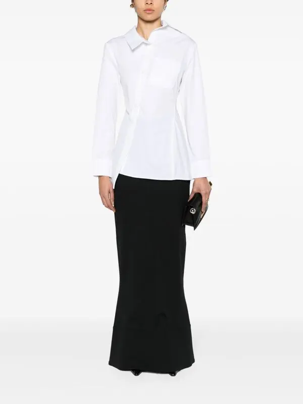 Jacquemus La Chemise Pablo Cotton Shirt - White