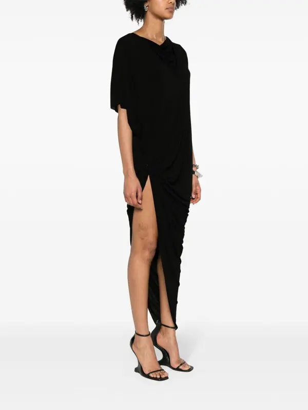 Rick Owens Edfu Draped Dress