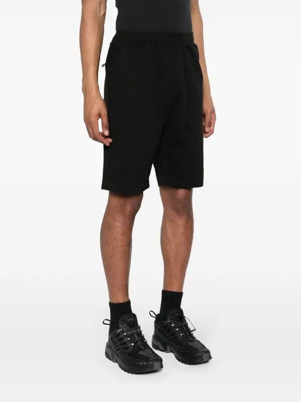 Stone Island Compass-badge Track Shorts - Black