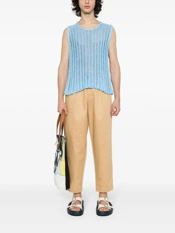 Marni Gabardine Tapered Trousers