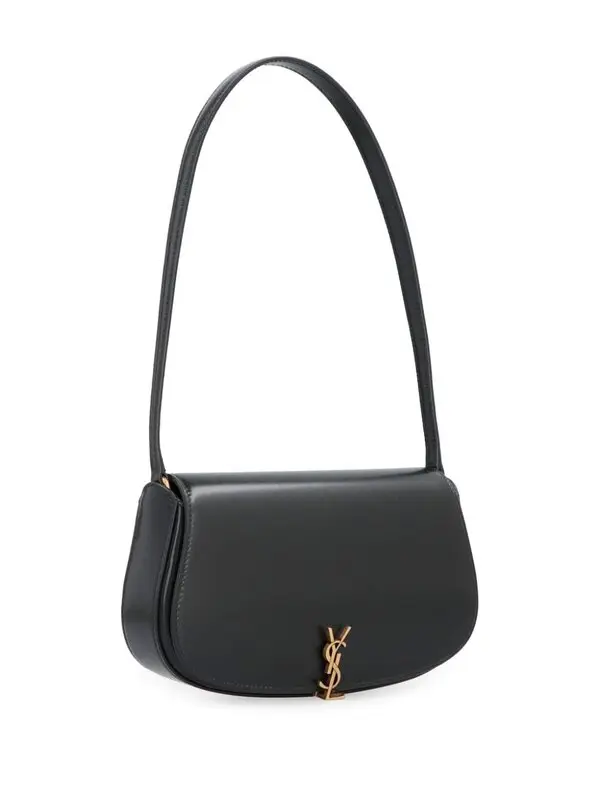 Saint Laurent Voltair Leather Mini Shoulder Bag - Black