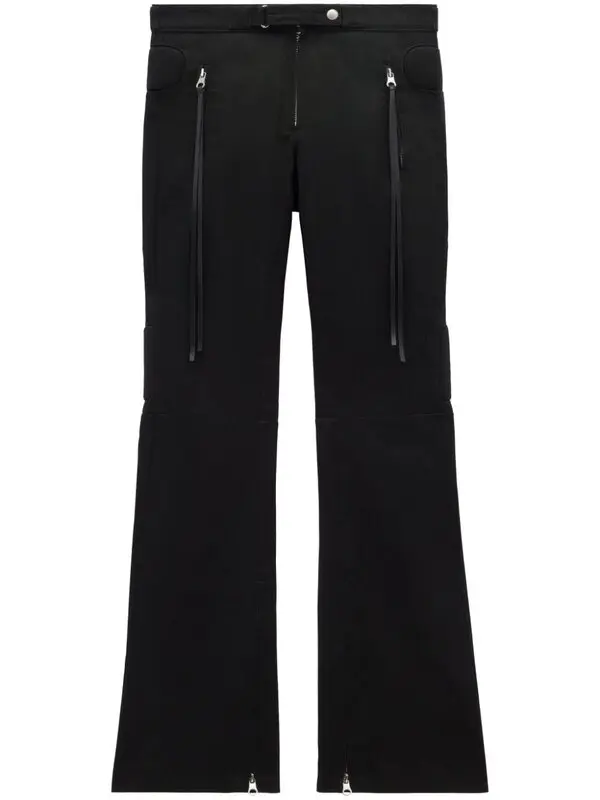 COURREGES Racer Flared Trousers