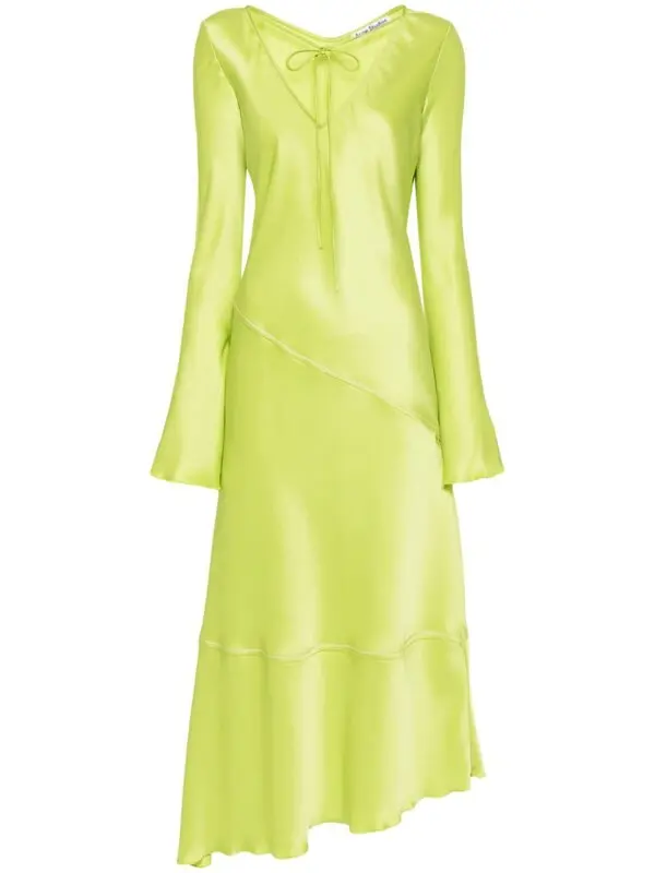 Acne Studios Satin Midi Dress