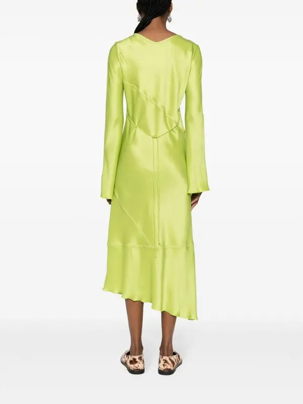 Acne Studios Satin Midi Dress