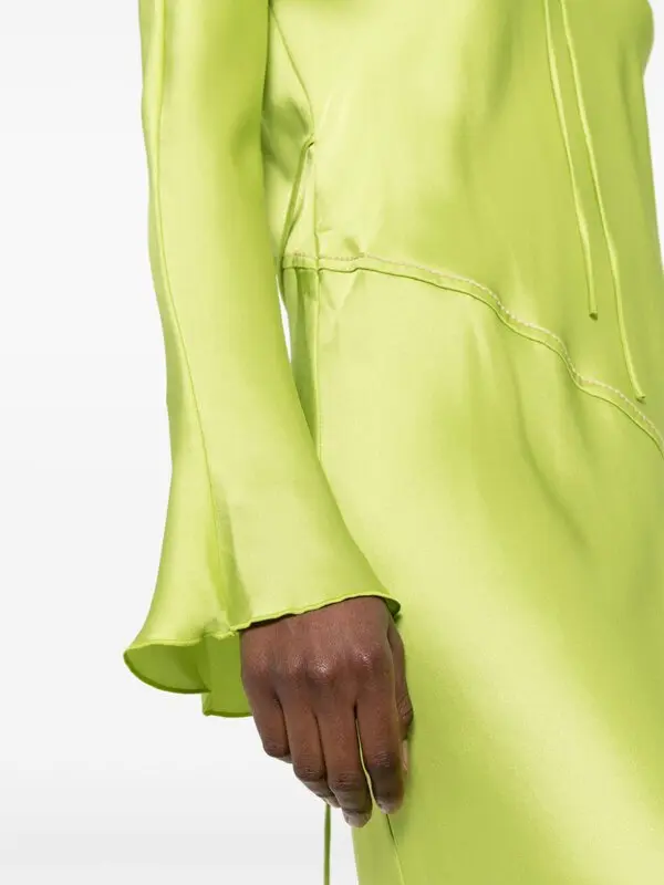 Acne Studios Satin Midi Dress