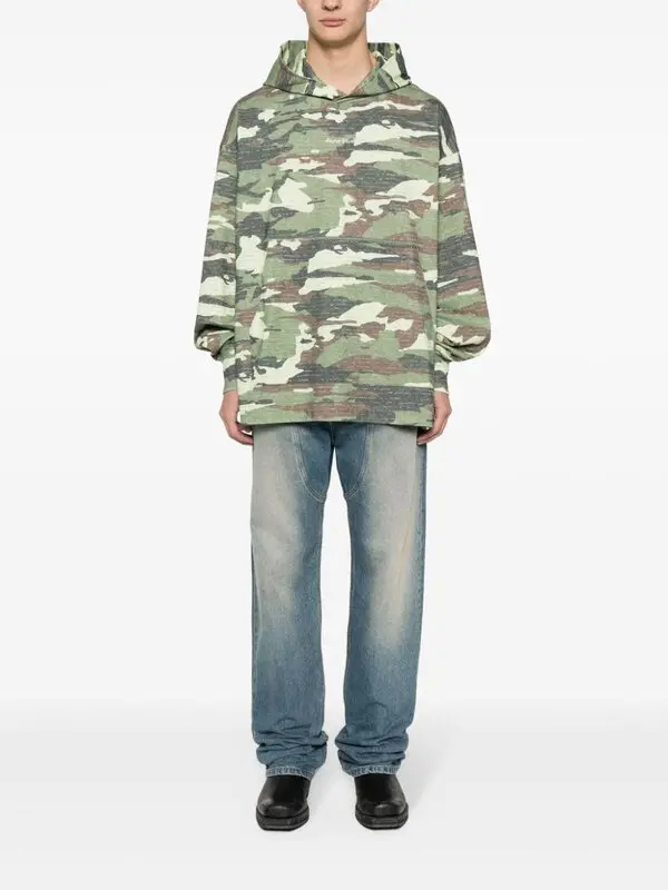 Acne Studios Abstract-print Hoodie
