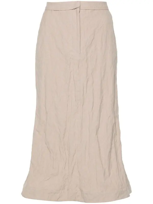 Acne Studios Crinkled Midi Skirt