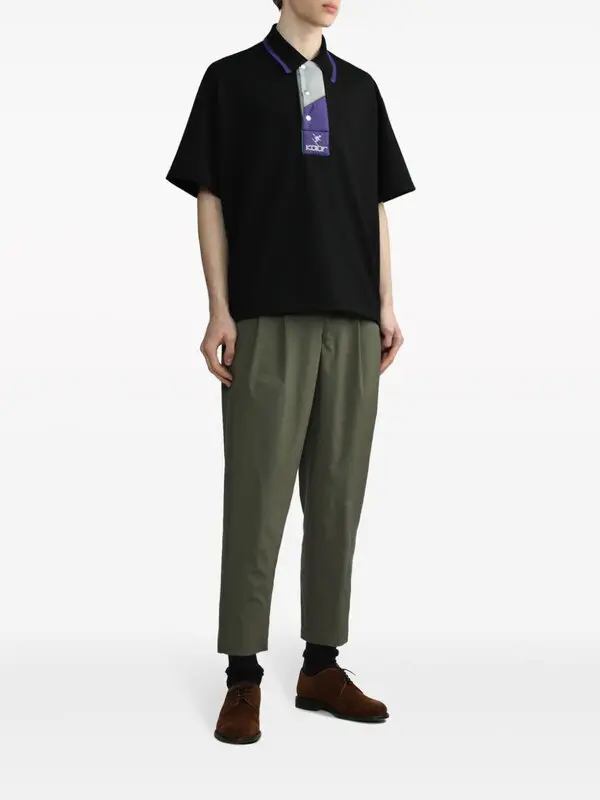 Kolor Logo-embroidered Polo Shirt