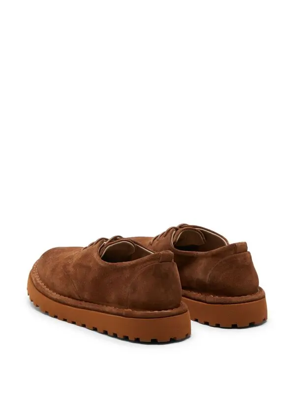 Marsèll Sancrispa Alta Suede Oxford Shoes - Brown