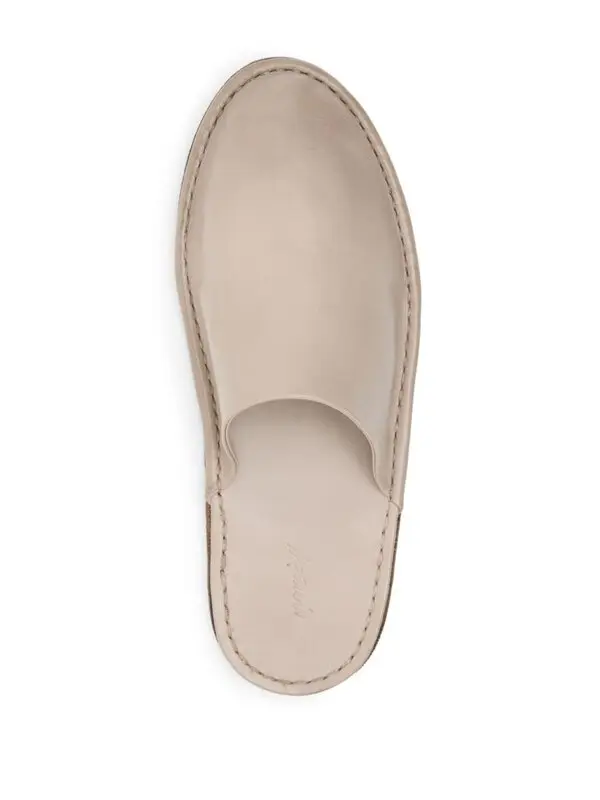 Marsèll Filo Leather Mules - Neutrals