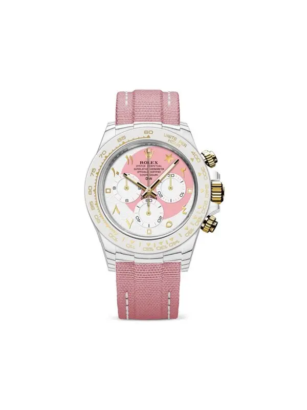 DIW (DESIGNA INDIVIDUAL WATCHES) Customised Daytona Ramadan Ms Watch - Pink