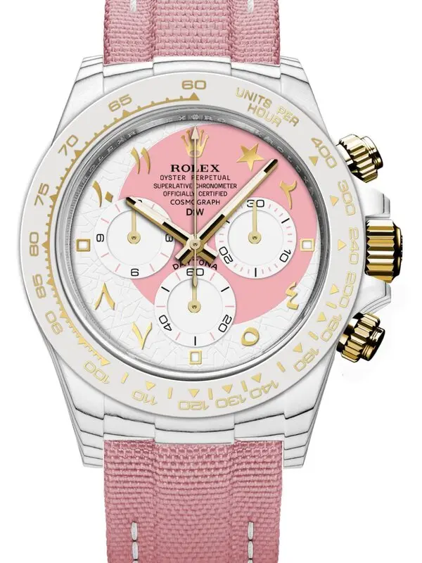 DIW (DESIGNA INDIVIDUAL WATCHES) Customised Daytona Ramadan Ms Watch - Pink