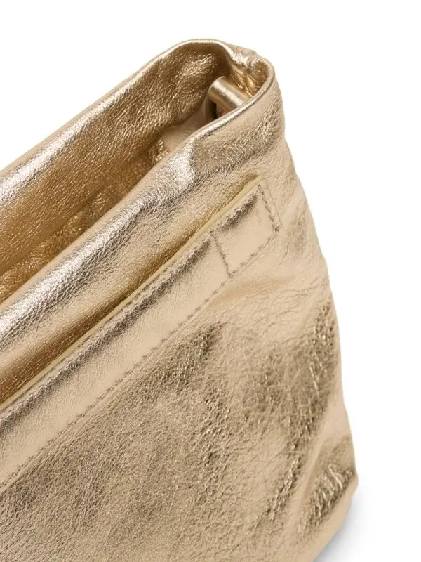 Marsèll Fantasmino Leather Clutch - Gold