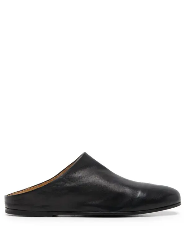 Marsèll Steccoblocco Leather Mules - Black