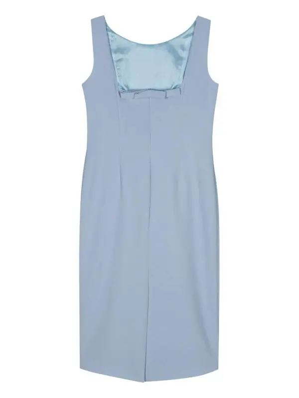 FELY CAMPO Bow-detailed Midi Dress