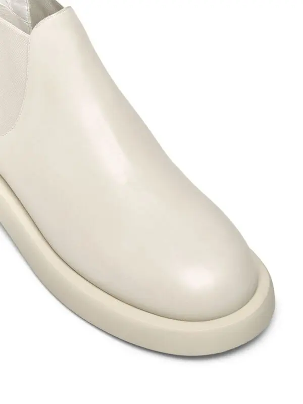 Marsèll Gommello Leather Chelsea Boots - White
